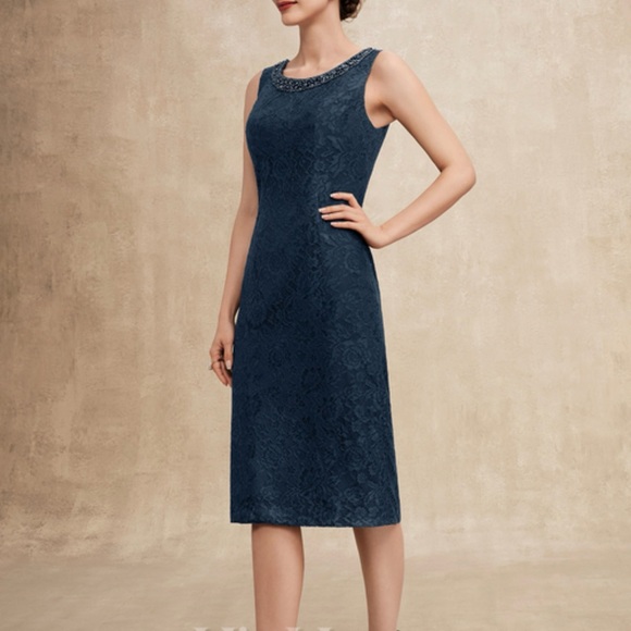 jj house | Dresses | Jj House Two Piece Navy Mother Of The Bride ...